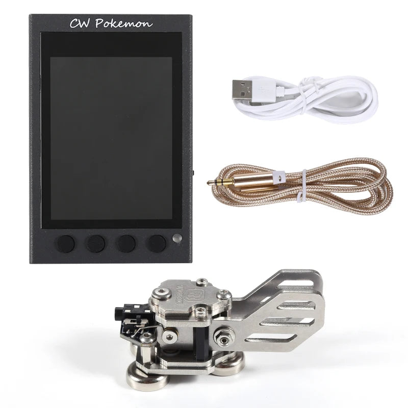 HAMCUBE Mini CW Trainer Morse Code Trainer with Stainless Steel Key – Cartoolshop