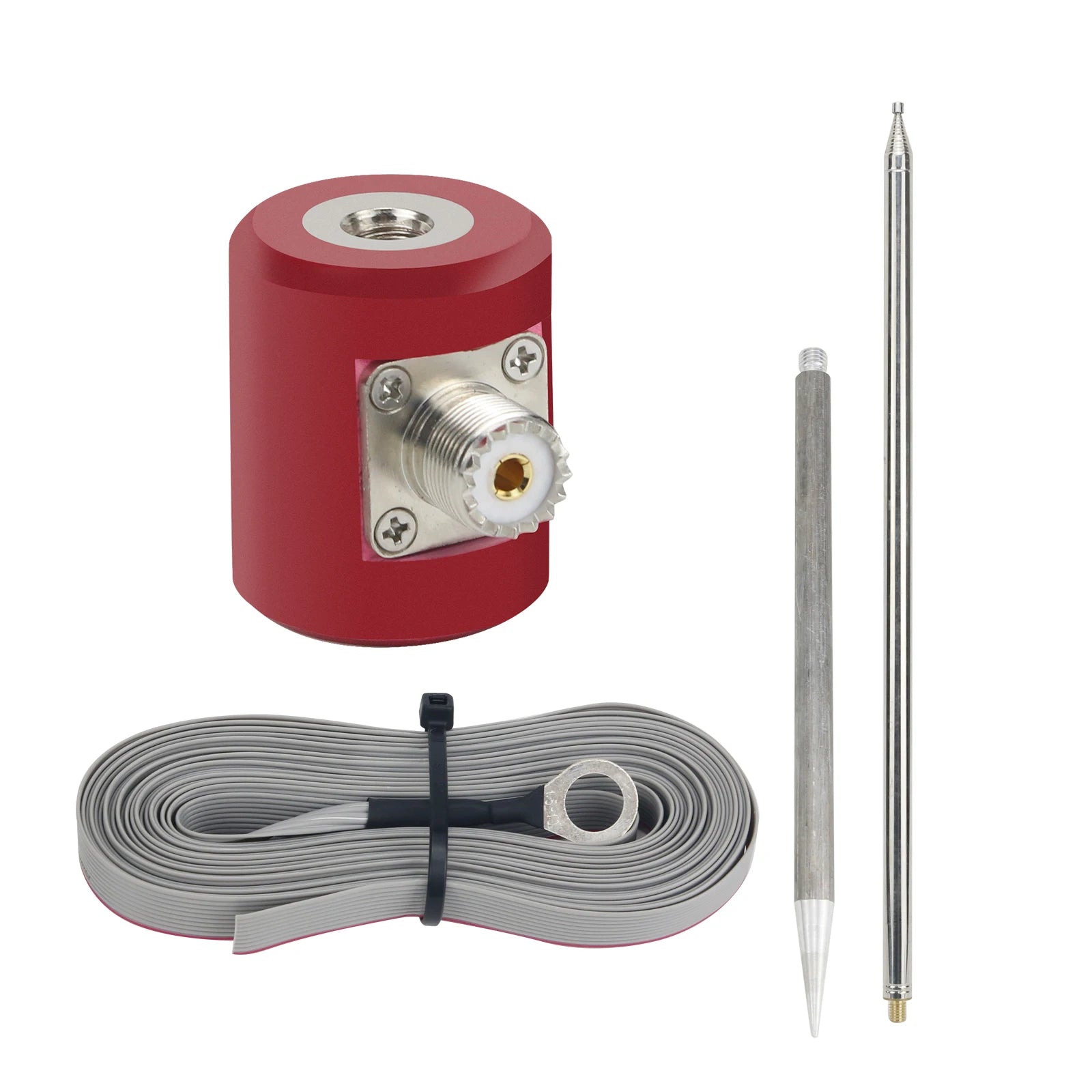 HAMGEEK PAC-12 300W 5M/6.4FT QRP Shortwave Antenna 14-30MHz HF Antenn ...