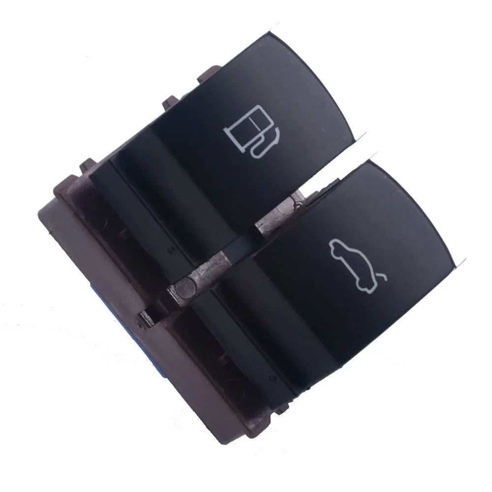 Car Chrome Fuel Tank Rear Trunk Switch Button Parts For VW Passat B6 ...