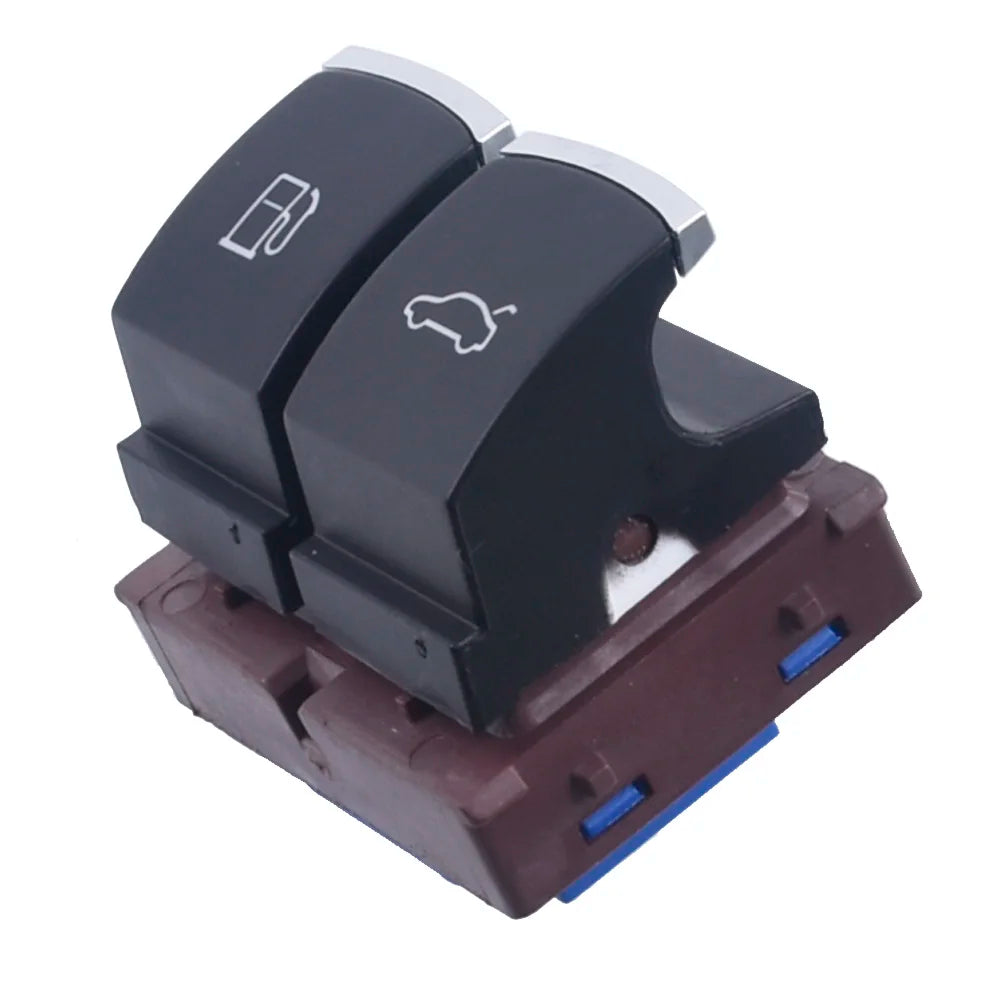 Car Chrome Fuel Tank Rear Trunk Switch Button Parts For VW Passat B6 ...