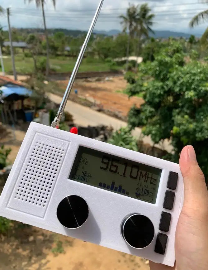 SAF7751 FM SW AM Radio Receiver Replace TEF6686 + Rechargeble Batter ...