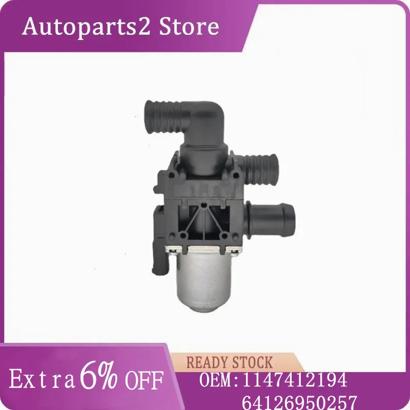 1147412194, 64126950257 Heater Control Valve For BMW E70,E71,F15,F85,