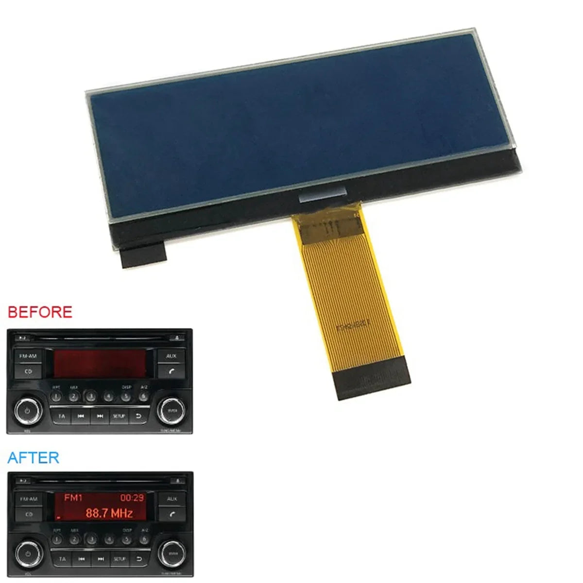 Car Screen LCD Display Navigation Radio Touch 28185BH30B 28185BH30C 2 ...