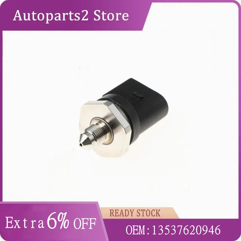 13537620946 Fuel Rail Pressure Sensor For BMW X1 X3 X4 X5 1-5 Series