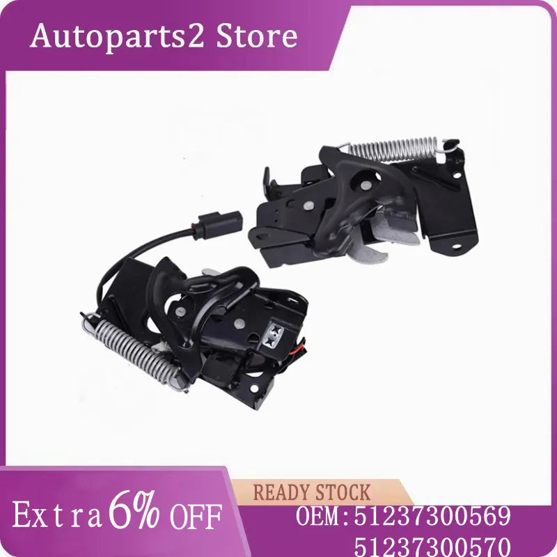 51237300569 51237300570 Left/Right Hood Safety Catch Latch Lock for