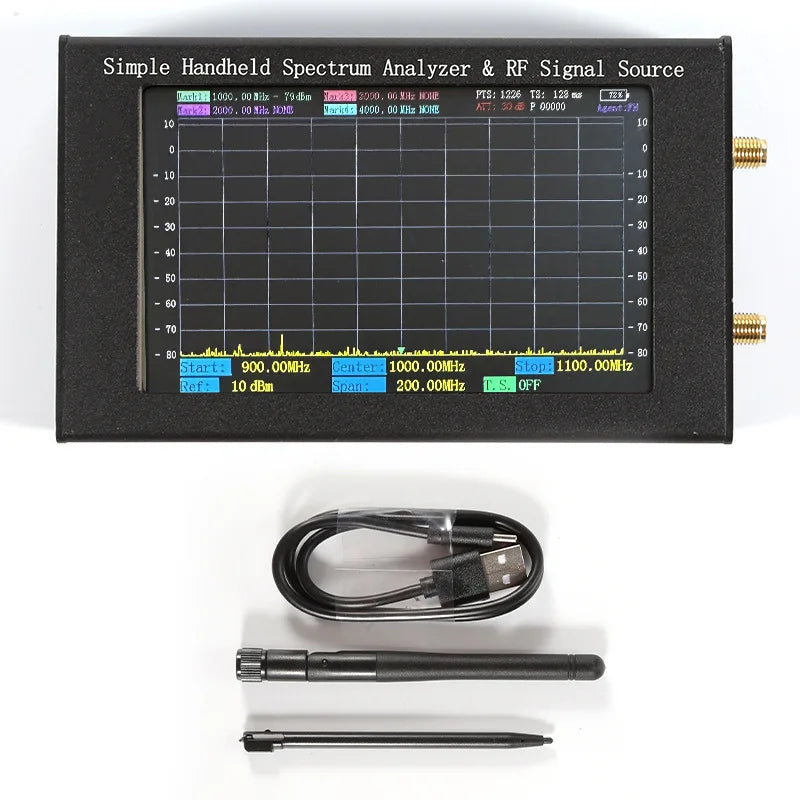 6GHz Handled RF Spectrum Analyzer Signal Genertor RF Signal Source Wi ...