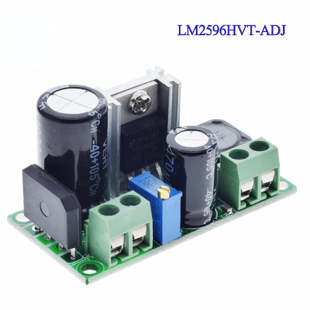 LM2596T LM2596HVT DC-DC Adjustable Step-down Power Supply Module DC 5V-50V 3A Large Current ...