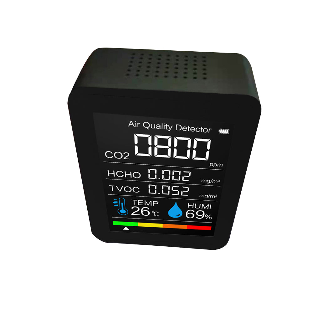 Portable CO2 Detector Air Quality Detector Intelligent Temperature and ...