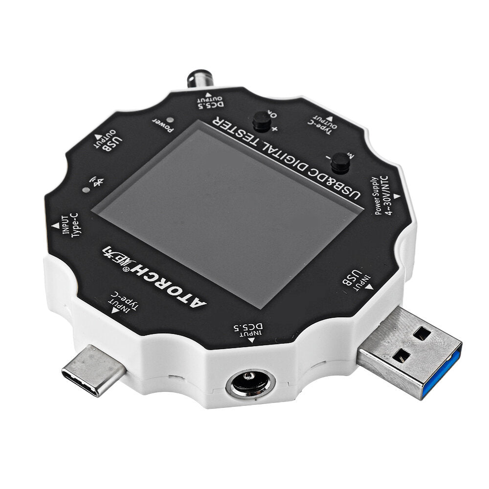 UD18 USB Tester APP DC Digital Voltmeter Ammeter Power Bank Voltage ...