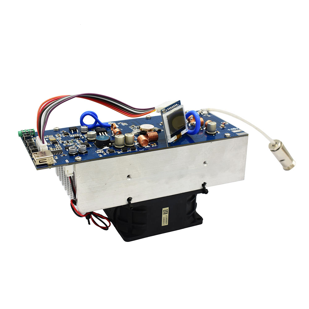 DC 48V Stereo RF FM Transmitter Amplifier 76M-108MHz Frequency Radio ...