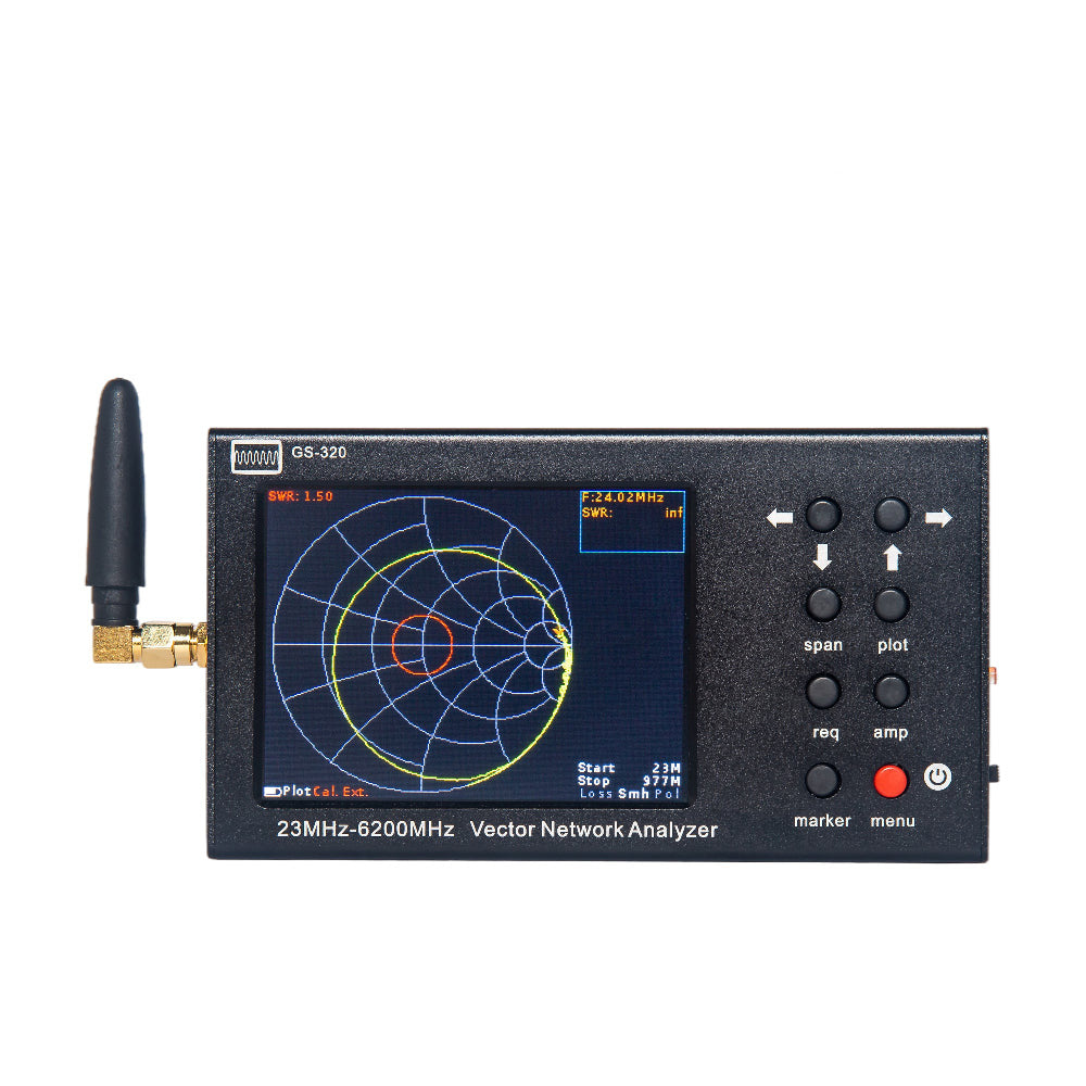 LCD Display 6GHz NANOVNA Vector Handheld Network Analyzer Antenna Analyzer