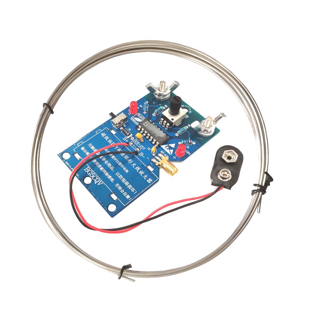 Active Short-wave Small Loop Antenna Board PCB for SDR SW HAM Radio ...