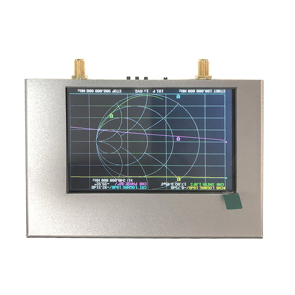 NanoVNA V2 Plus4 4 Inch 4GHz Vector Network Analyzer 50kHz-4GHz Shortwave HF VHF UHF 70-90dB