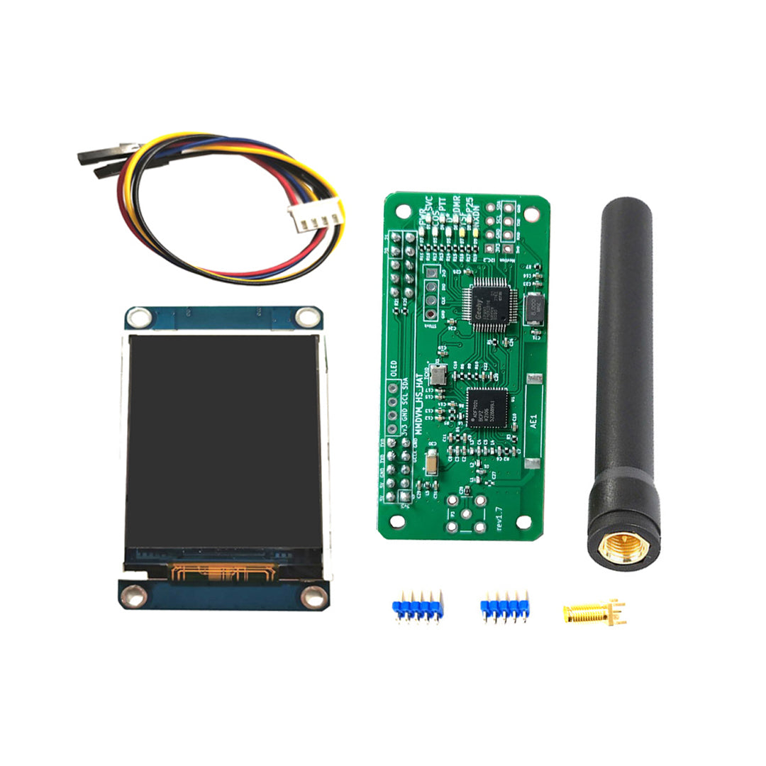 VHF UHF MMDVM Hotspot Pi-star Support P25 DMR YSF Module with TFT OLED ...