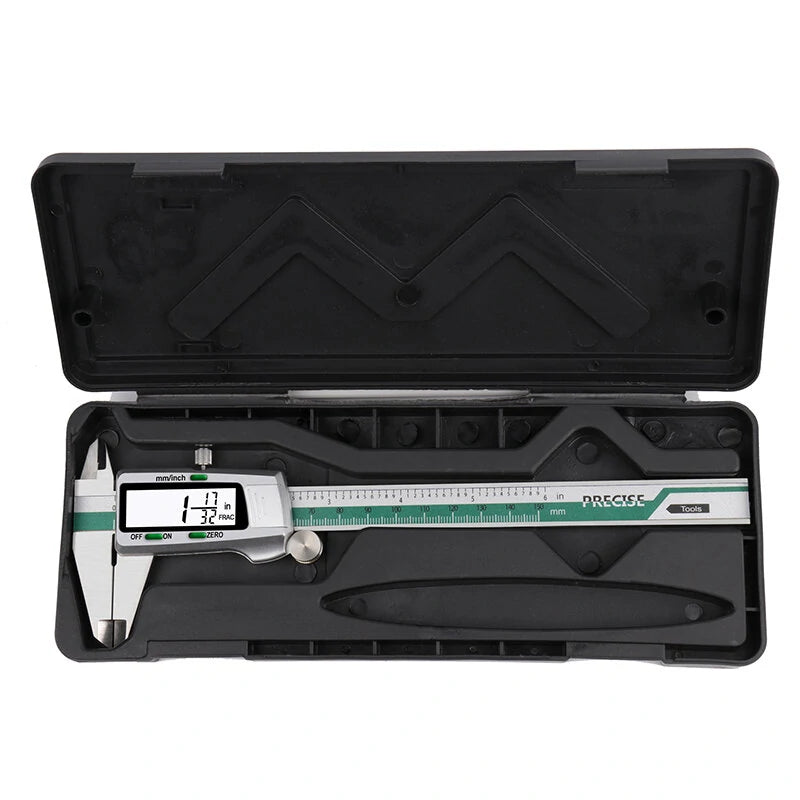Digital Stainless Steel Caliper 150mm Conversion 0.01mm Resolution ...