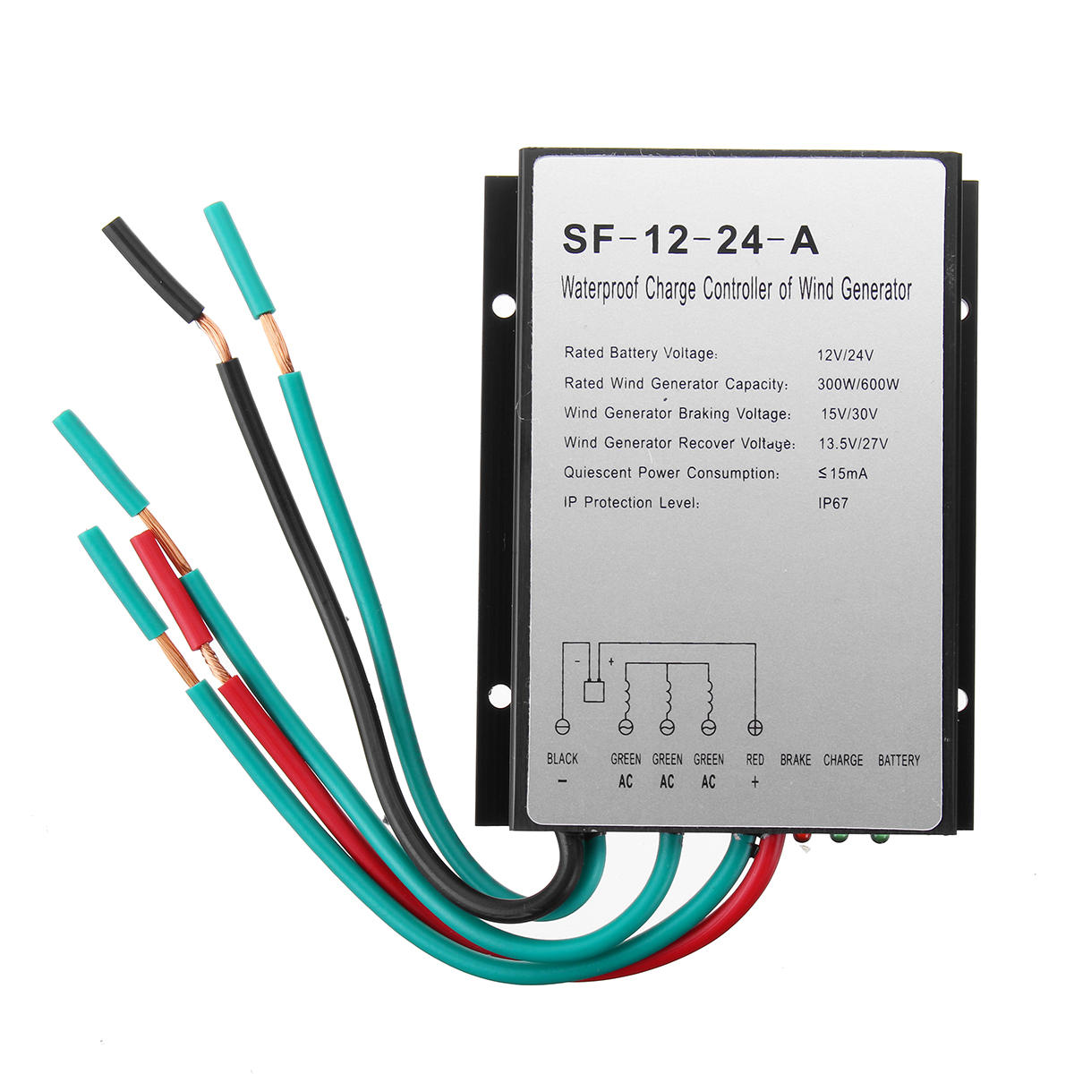 Wind Generator Charge Controller 300W/600W Waterproof Wind And Light ...